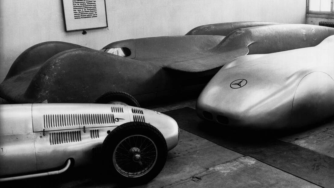 Mercedes T80 Rekordwagen: Irrwitz mit 44,5 Litern Hubraum - auto motor ...