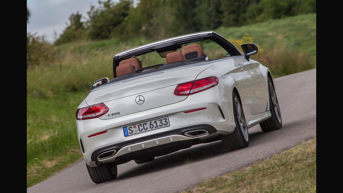 Schne Mercedes C 200 Cabrio Bild