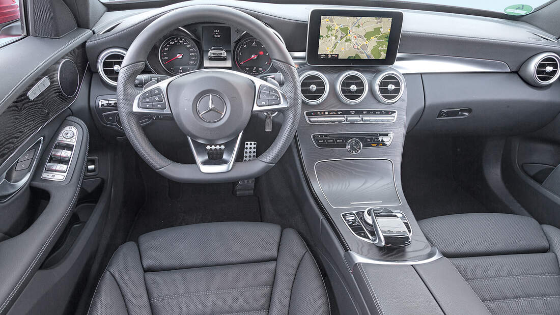 Duell der Mitte: Mercedes C-Klasse Kombi gegen GLC (2016) - auto motor ...