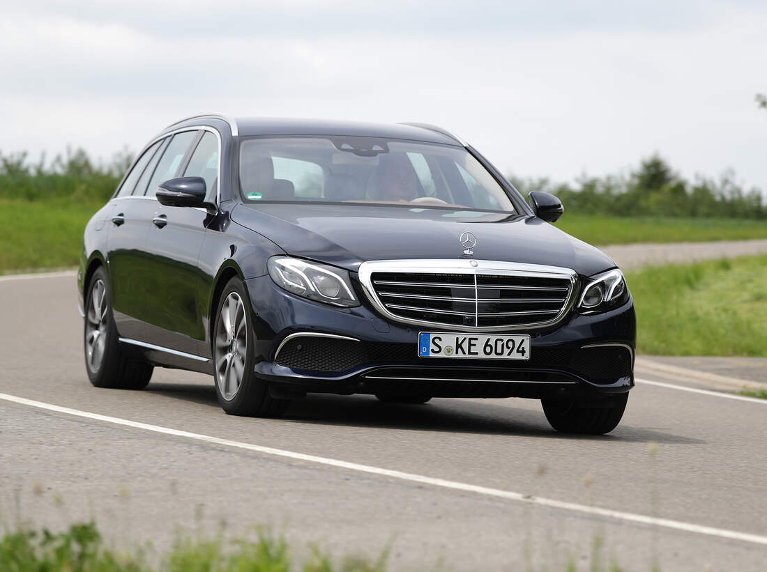 Test: BMW 530d Touring, Mercedes E 350d T, Volvo V90 D5 - auto motor ...