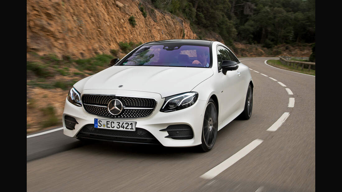 Fahrbericht Mercedes E 400 4Matic Coupé (2017): Gib mir V6! - auto ...