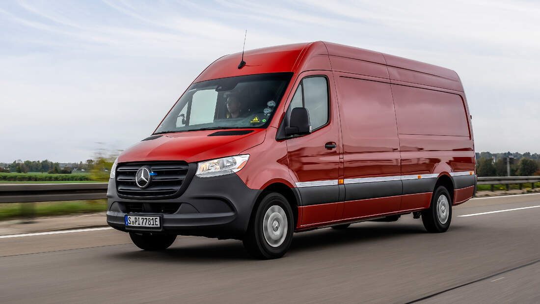 Neuer Mercedes E-Sprinter sparsam im Realbetrieb | AUTO MOTOR UND SPORT