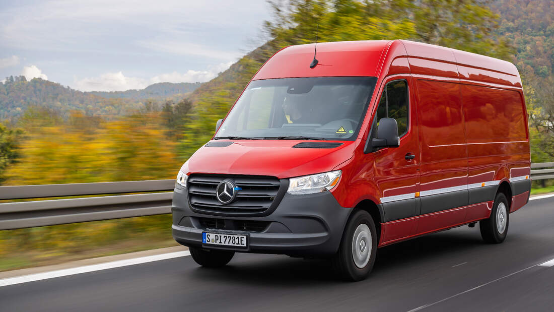 Neuer Mercedes E-Sprinter sparsam im Realbetrieb | AUTO MOTOR UND SPORT