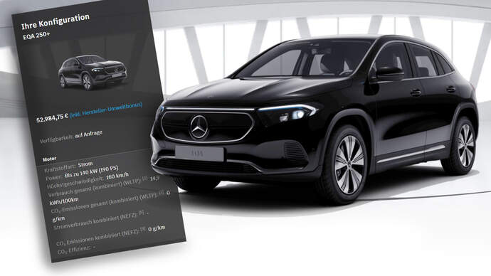 Mercedes EQA Alle Generationen, neue Modelle, Tests & Fahrberichte ...