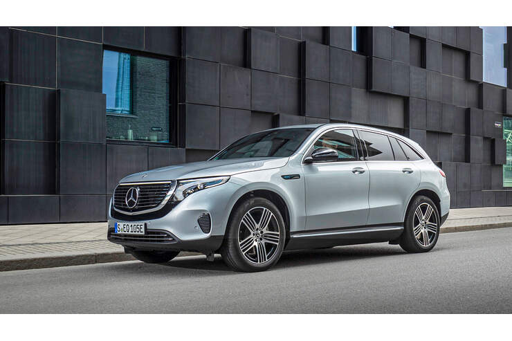 Mercedes EQC: Elektro-SUV kann schneller laden | AUTO MOTOR UND SPORT