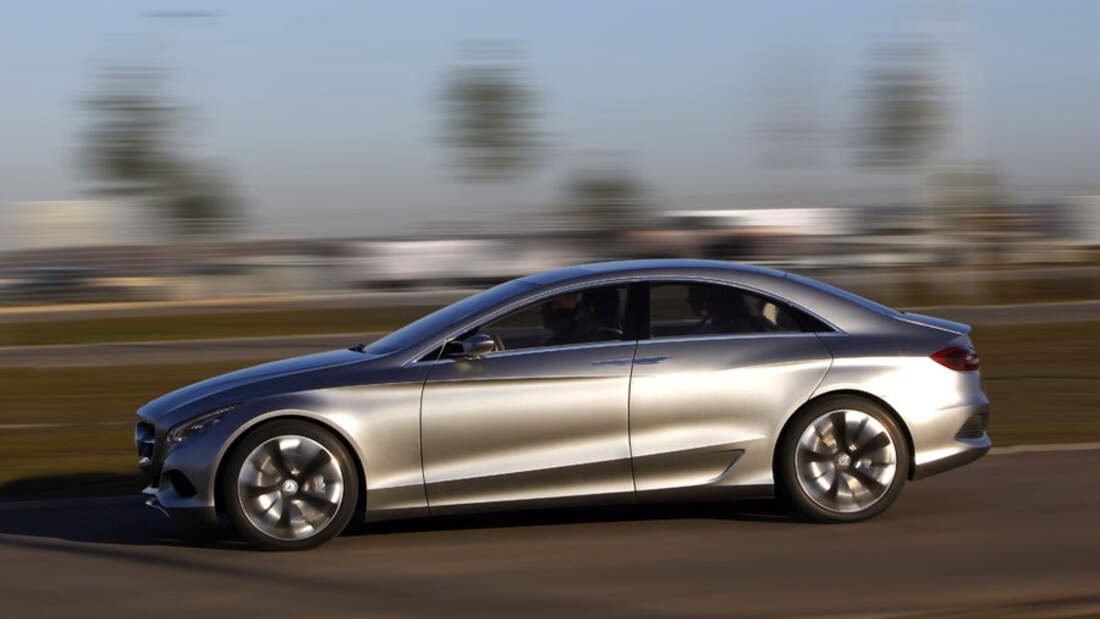 Mercedes F 800 - Impressionen: So fährt sich die Hybrid-Studie - auto ...