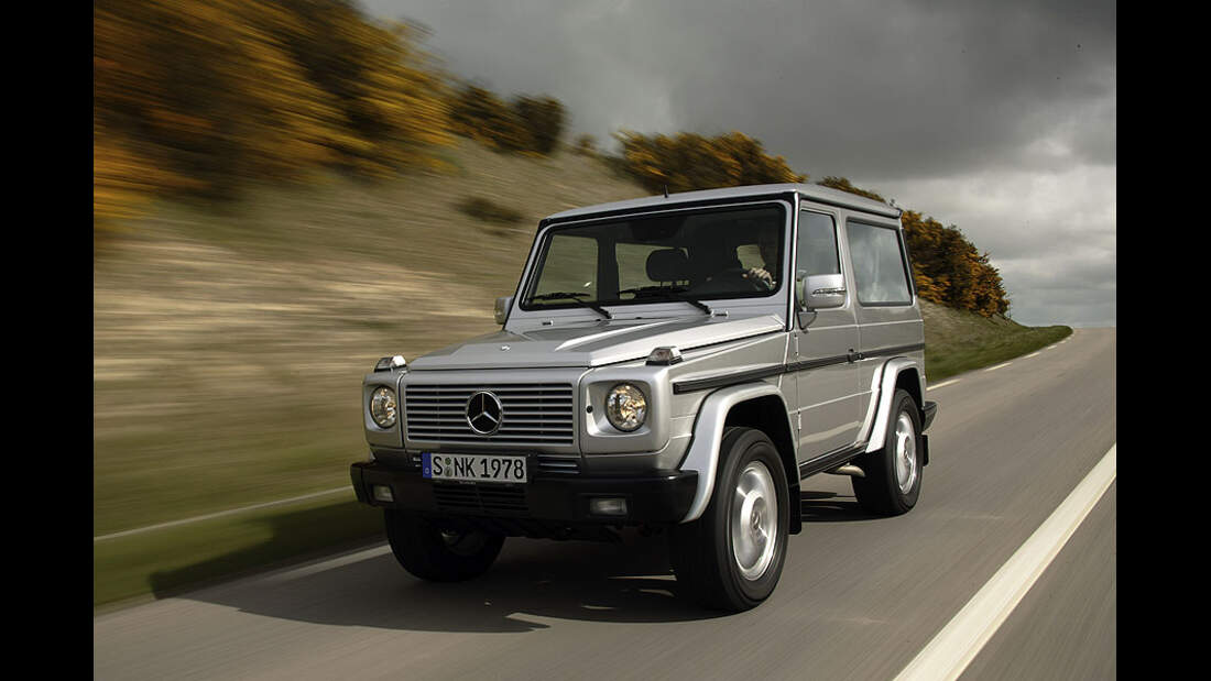 Acht Jahre Alter: Mercedes G 400 CDI (Seite 6) - AUTO MOTOR UND SPORT