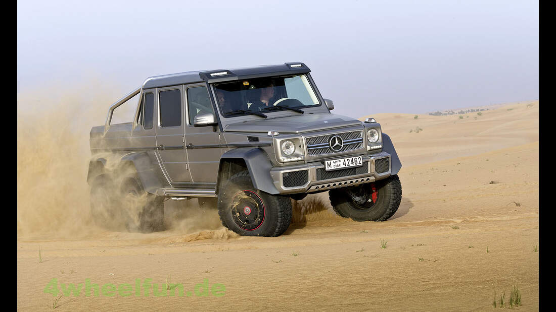 Mercedes G 63 AMG 6x6: Das Monster im Detail | AUTO MOTOR UND SPORT