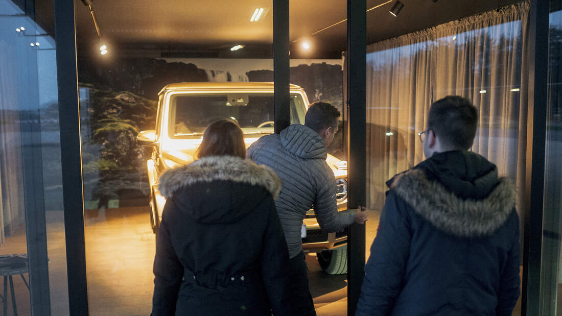 Mercedes G Werksabholung in Graz | AUTO MOTOR UND SPORT