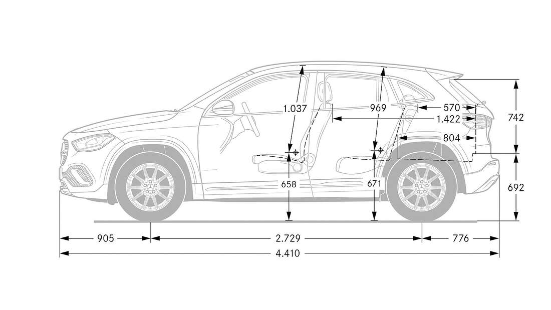 Kompakt-SUV Mercedes GLA (2020) - auto motor und sport