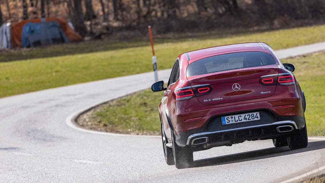 Kosten und Realverbrauch: Mercedes GLC 400d 4Matic Coupé | AUTO MOTOR ...