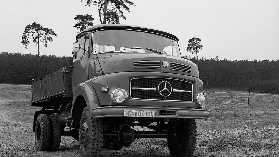 Mercedes Kurzhauber: 60 Jahre Wirtschaftswunder-Laster - auto motor und ...