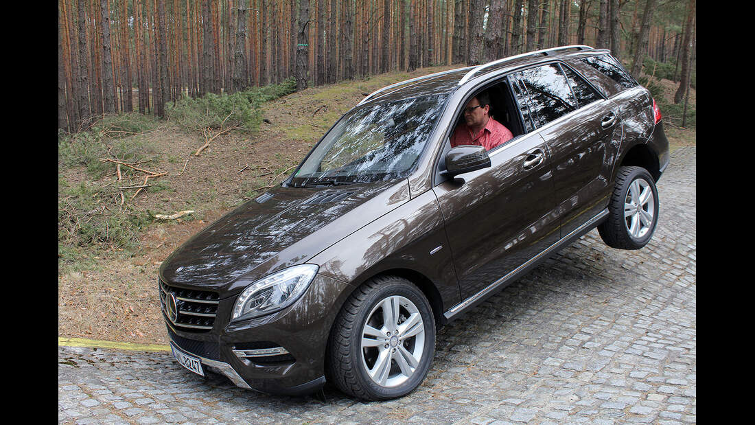 Mercedes ML 350 CDI Supertest: Härteprüfung für die dritte Generation ...