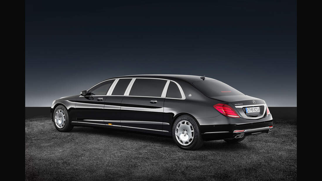Mercedes-Maybach S600 Pullman Guard: Schutz-Limousine - auto motor und ...