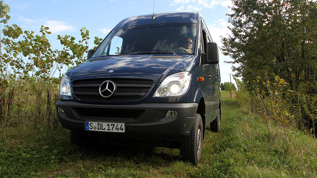 Mercedes Sprinter 316 CDI 4x4 im Test - auto motor und sport