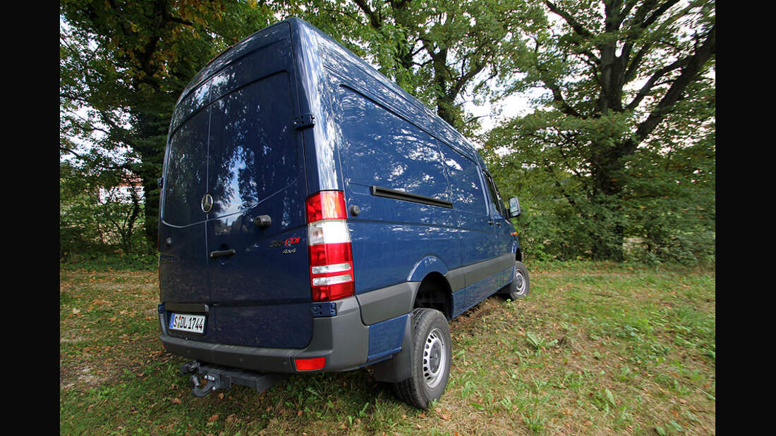 Mercedes Sprinter 316 CDI 4x4 im Test - auto motor und sport