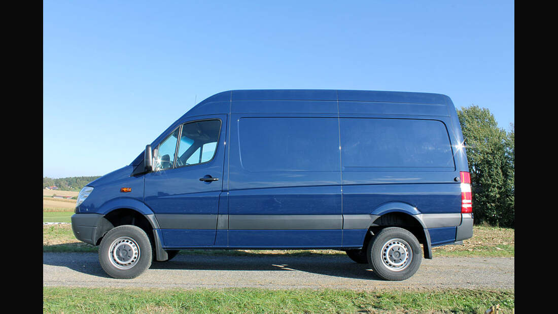 Mercedes Sprinter 316 CDI 4x4 im Test - auto motor und sport