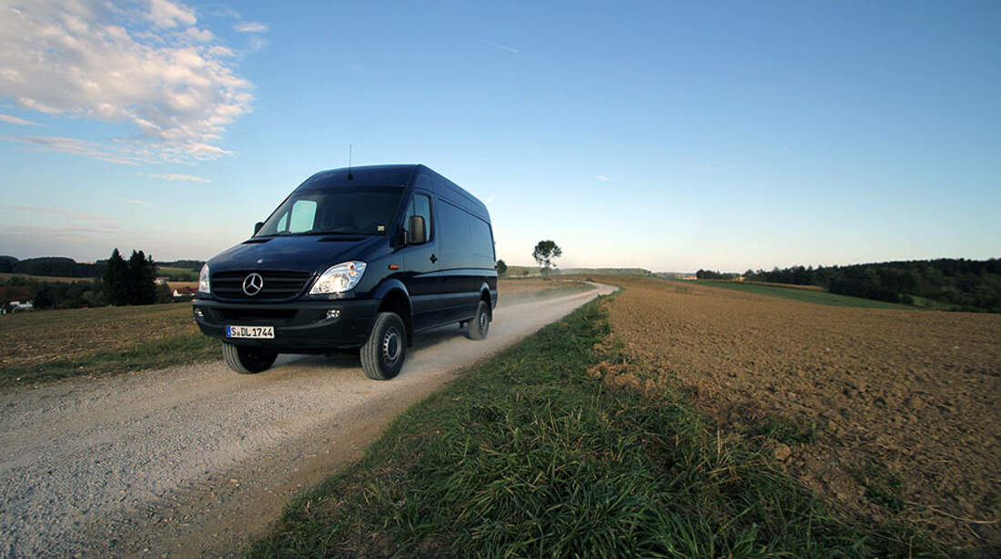 Mercedes Sprinter 316 CDI 4x4 im Test - auto motor und sport