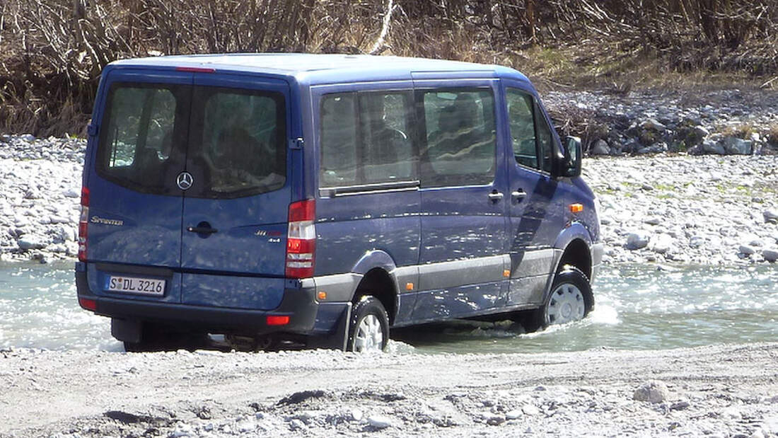 Mercedes Sprinter 4x4 : Großer Allrad-Kasten - auto motor und sport