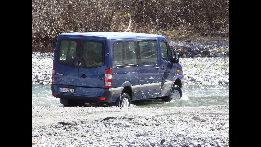 Mercedes Sprinter 4x4 : Großer Allrad-Kasten | AUTO MOTOR UND SPORT