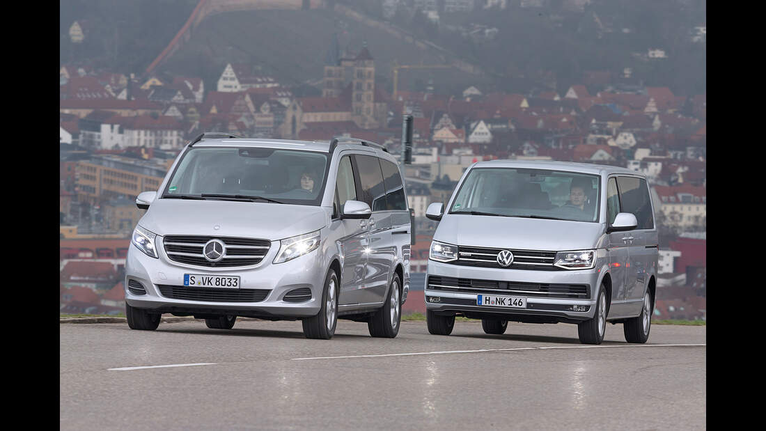 V-Klasse gegen Multivan zwei Alleskönner im Vergleich | AUTO MOTOR UND ...