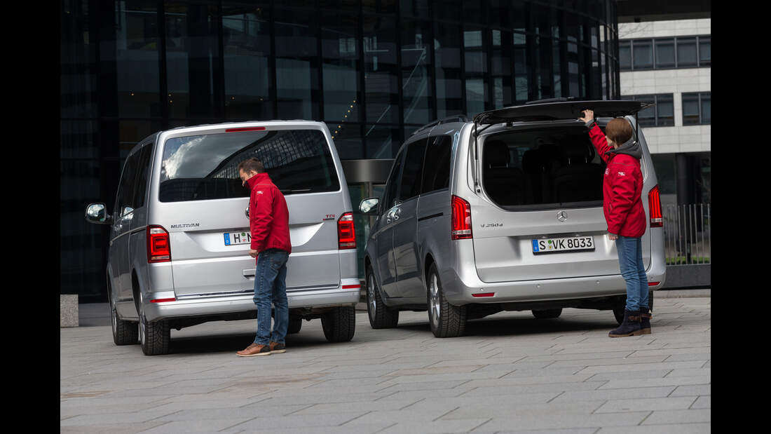 V-Klasse gegen Multivan zwei Alleskönner im Vergleich | AUTO MOTOR UND ...