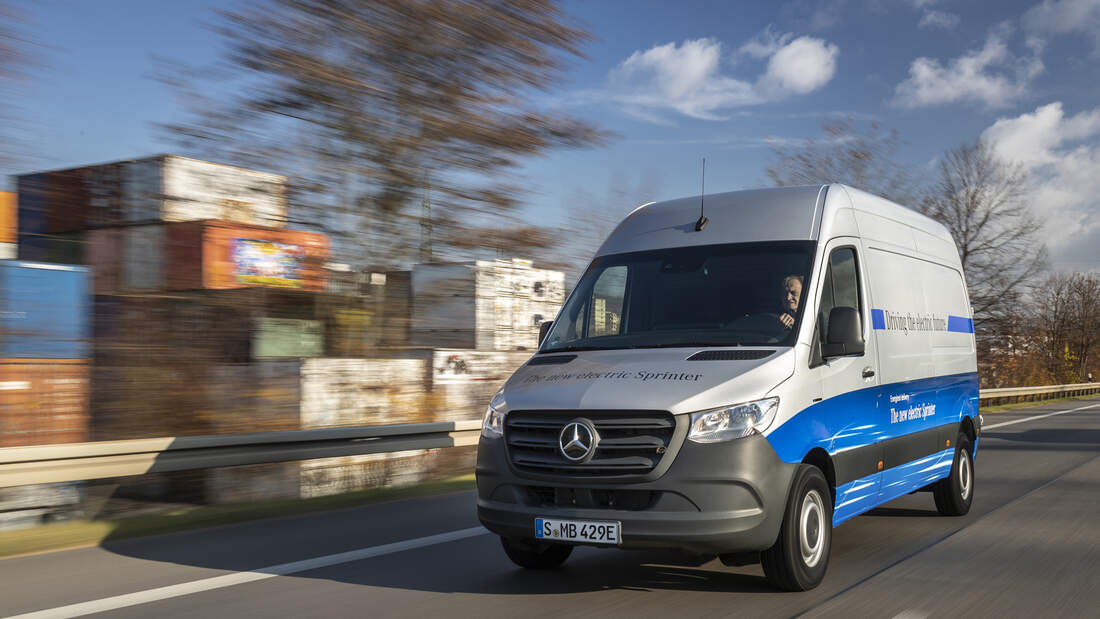 Der neue Mercedes E-Sprinter mit bis zu 500 km Reichweite | AUTO MOTOR ...