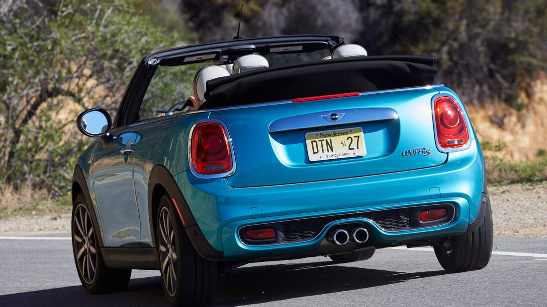 Fahrbericht Mini Cooper S Cabrio: Offener Kleinwagen von BMW - auto ...