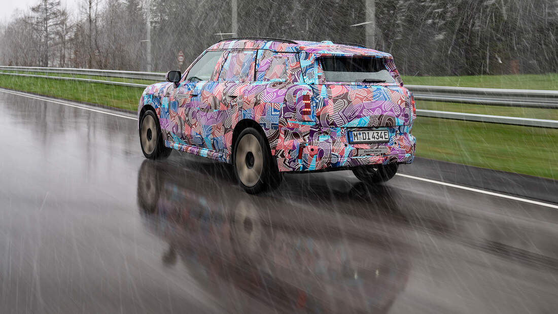 Mitfahrt im neuen Mini Countryman | AUTO MOTOR UND SPORT