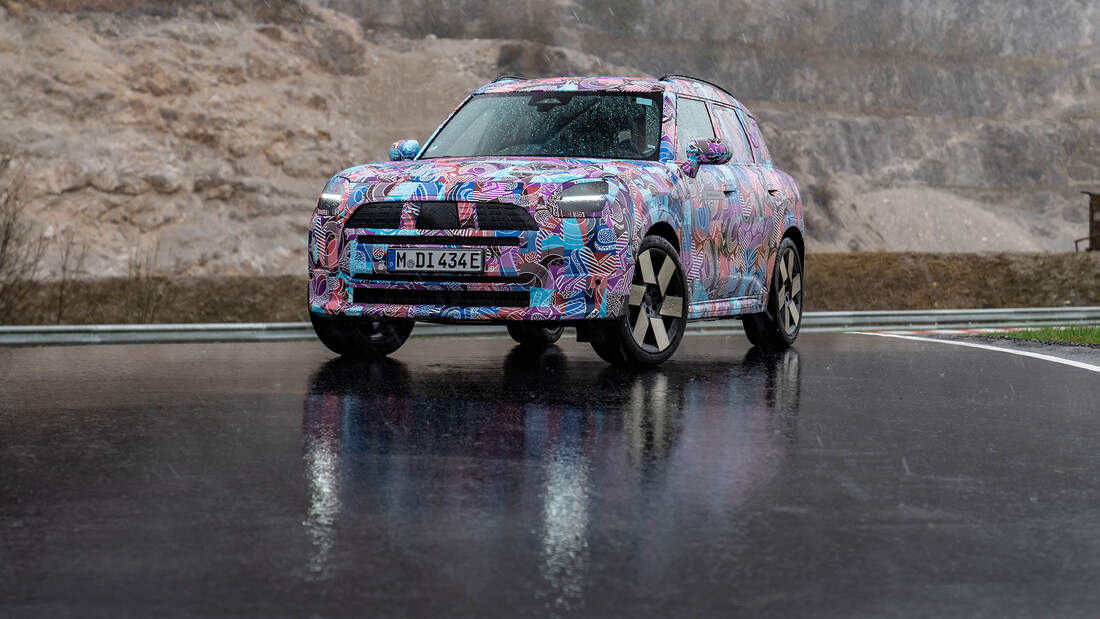 Mitfahrt im neuen Mini Countryman | AUTO MOTOR UND SPORT