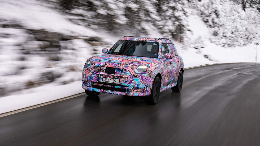Mitfahrt im neuen Mini Countryman | AUTO MOTOR UND SPORT