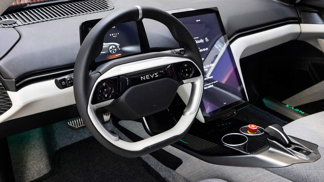 NEVS Emily GT E-Limousine: Prototyp eines Elektro-Saab | AUTO MOTOR UND ...