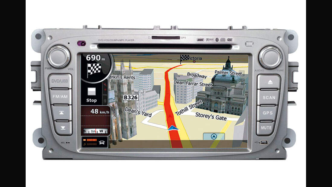 Navigationssysteme: Fahrzeugspezifische Navis zum Nachrüsten - auto ...