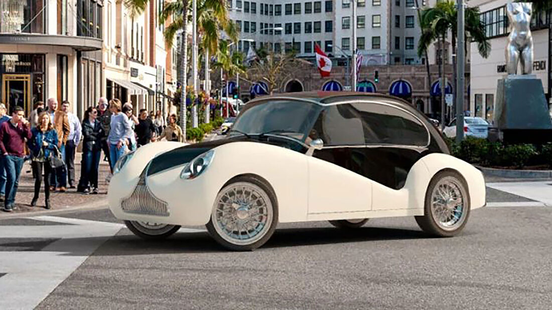 Olympian 01: E-Antriebstechnik im Retro-Kleid | AUTO MOTOR UND SPORT