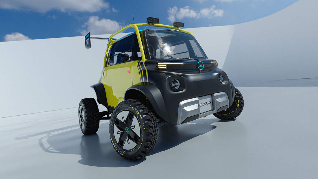 Opel Rocks E-xtreme: Elektrozwerg macht auf wild | AUTO MOTOR UND SPORT