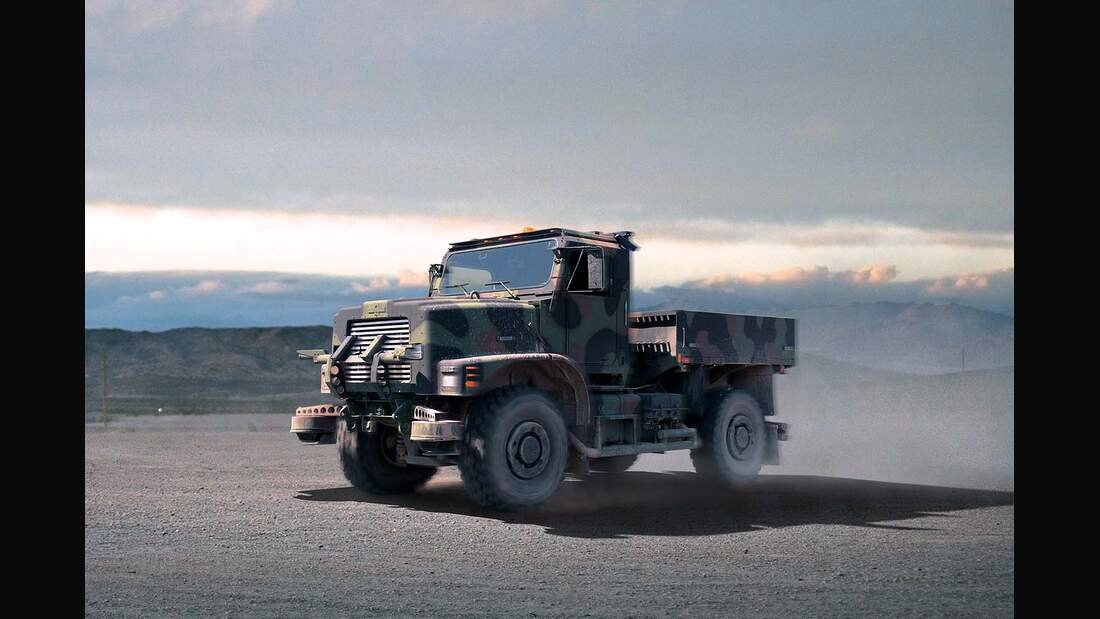 Oshkosh Militär-Trucks: Die Giganten der US-Army - auto motor und sport