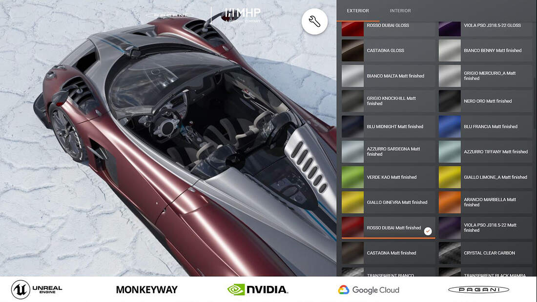 Pagani mit Hightech-Online-Konfigurator: Porsche wahrscheinlich der ...