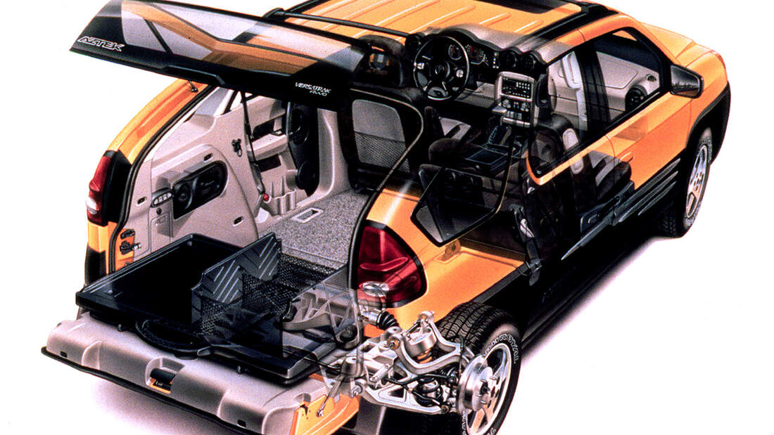 Fahrbericht Pontiac Aztek - Unterwegs mit dem Crossover-Vorläufer ...