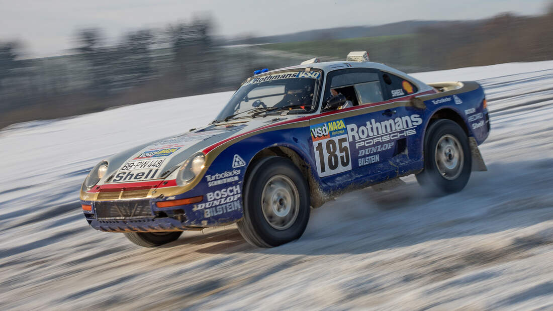 Porsche 959 Rallye Paris-Dakar 1986 fährt wieder | AUTO MOTOR UND SPORT