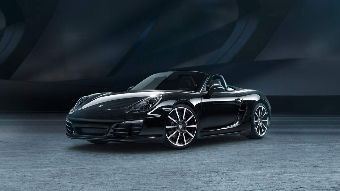 Porsche 911 & Boxster Black Edition: Ganz schwarz und ganz besonders ...