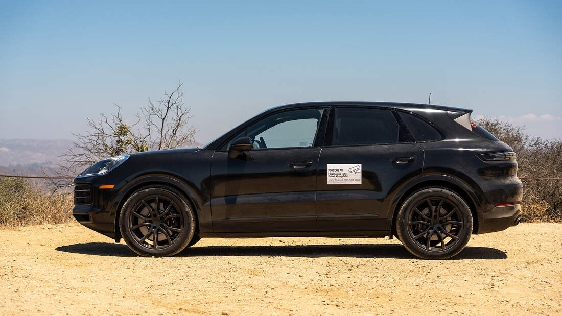 Erprobung Porsche Cayenne E3.II: Erste Ausfahrt | AUTO MOTOR UND SPORT