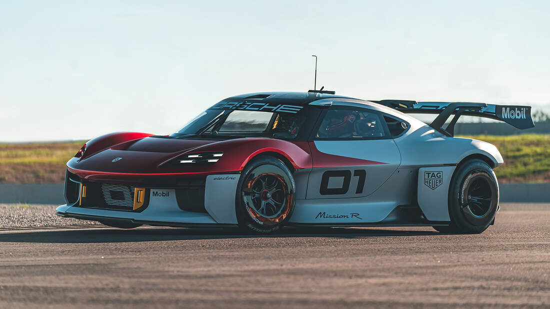 Porsche Mission R: Mit 800 kW auf der Rennstrecke | AUTO MOTOR UND SPORT