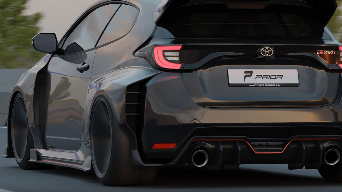 Bodykit von Prior Design: Toyota GR Yaris extra breit | AUTO MOTOR UND ...