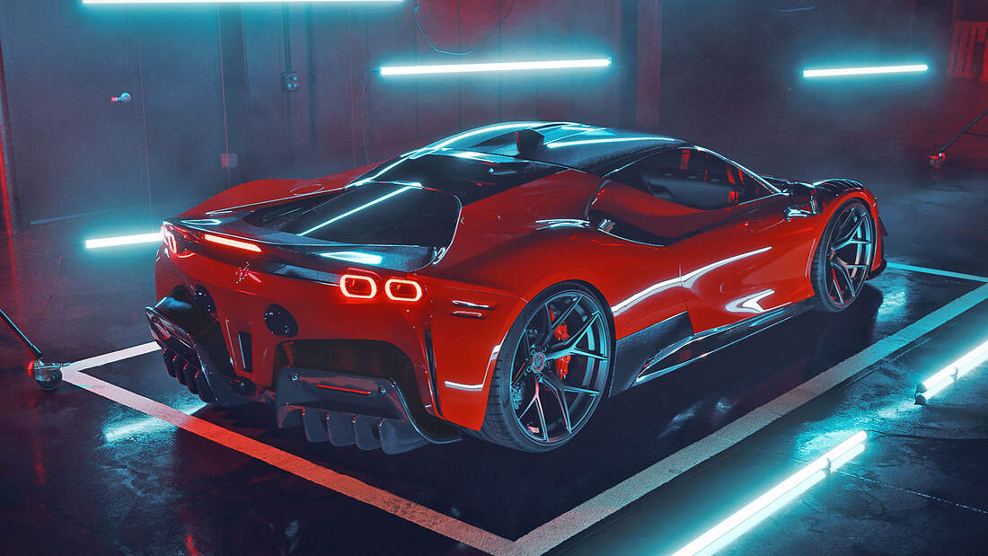 RYFT Ferrari SF90 Competition: Abtrieb um jeden Preis | AUTO MOTOR UND ...