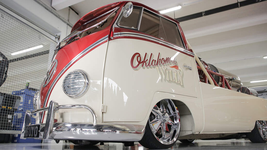 VW Bulli Oklahoma Willy mit Düsenantrieb fährt fast 500 km/h. - auto ...