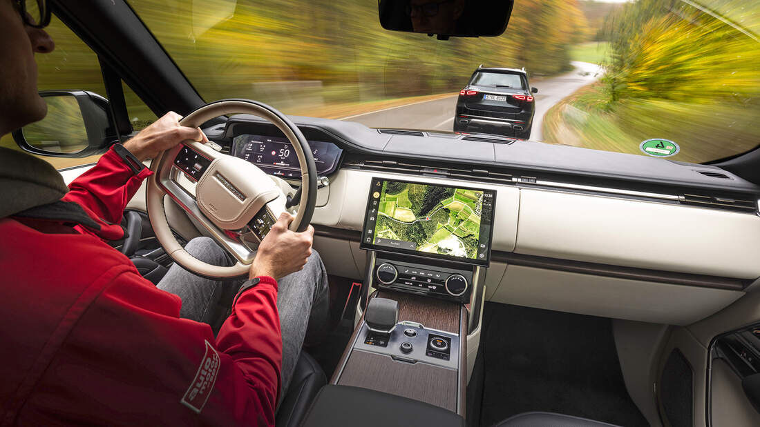 Mercedes GLS 400d und Range Rover D350 im Test | AUTO MOTOR UND SPORT