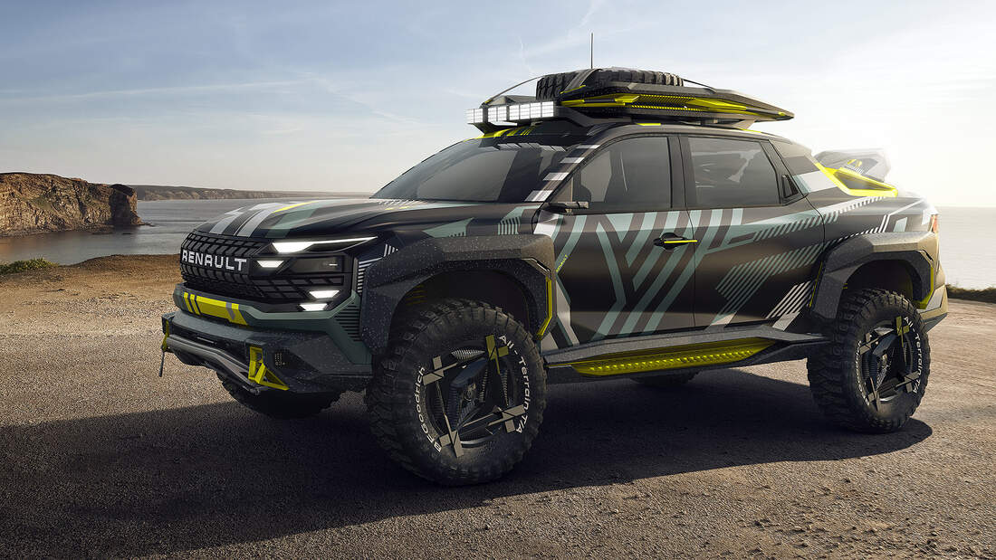 Renault Niagara Concept: Kompakt-Pick-up mit Doppel-Hybrid