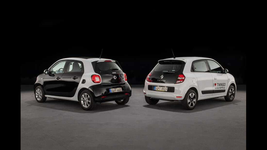 Twingo und Forfour im Vergleich: Smarte Plattform-Zwillinge | AUTO ...
