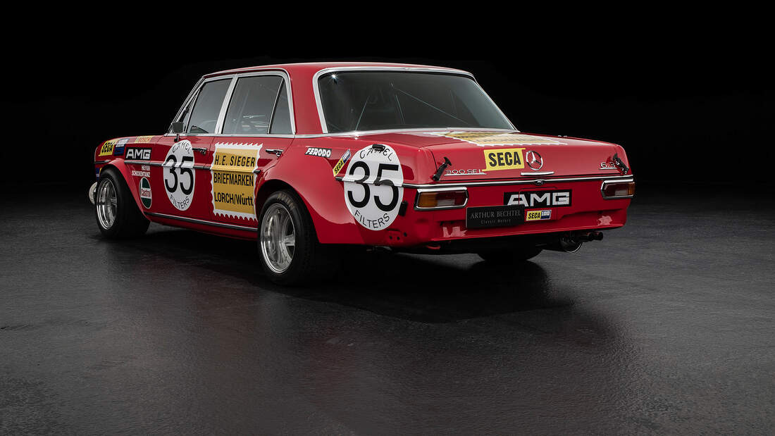 Mercedes 300 SEL 6.3 Rote Sau: Rückkehr des legendären AMG-Renners als ...