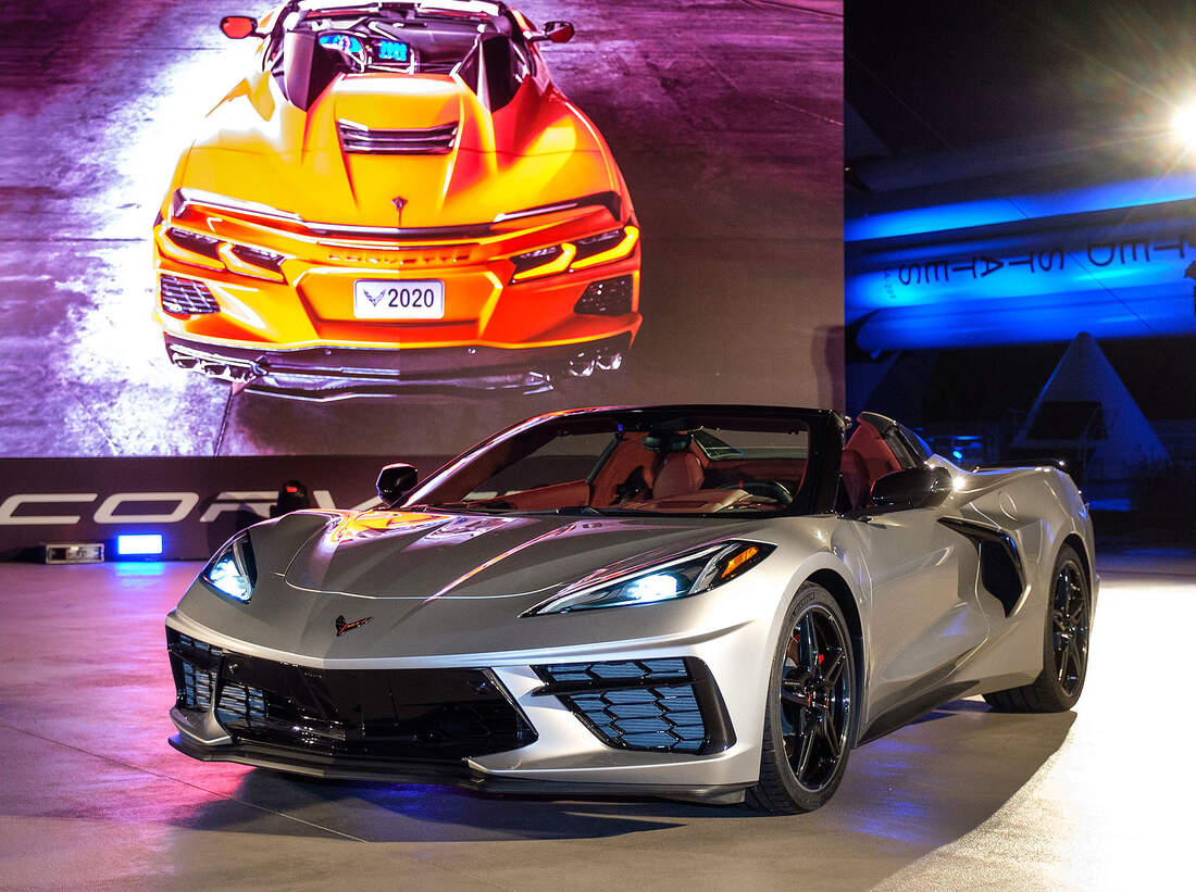 Chevrolet Corvette C8 Cabrio: Erstmals mit faltbarem Hardtop - auto ...